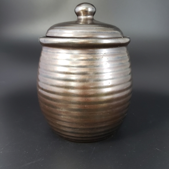 Park Designs | Kitchen | Park Designs Serrano Canister Gunmetal Glaze ...